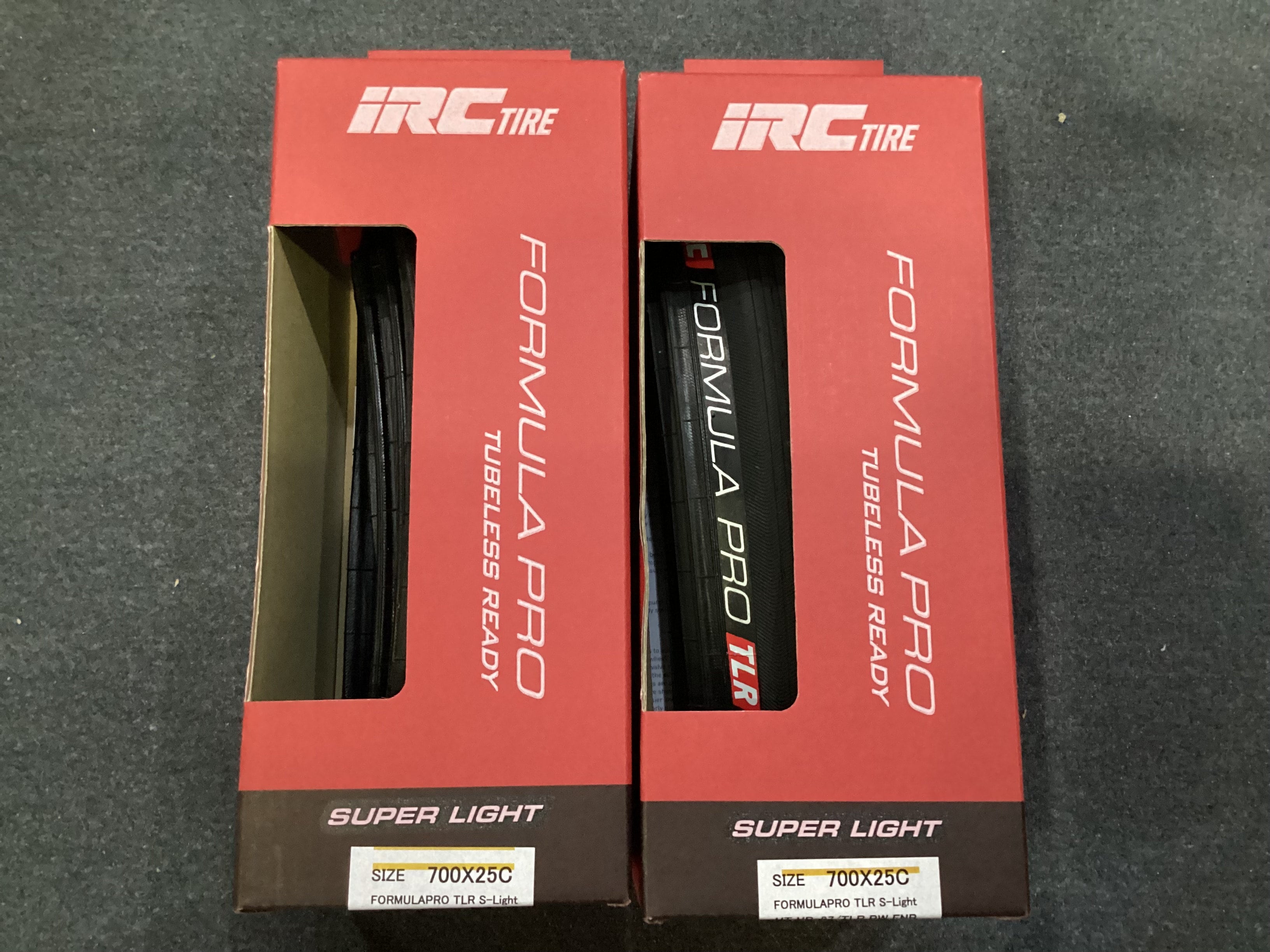 IRC FORMULA PRO super lite tubeless ready 700x25c 2本セット 特価品 | 自転車のウエサカ